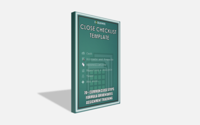 Accounting Close Checklist Excel Template - Excelevate.co