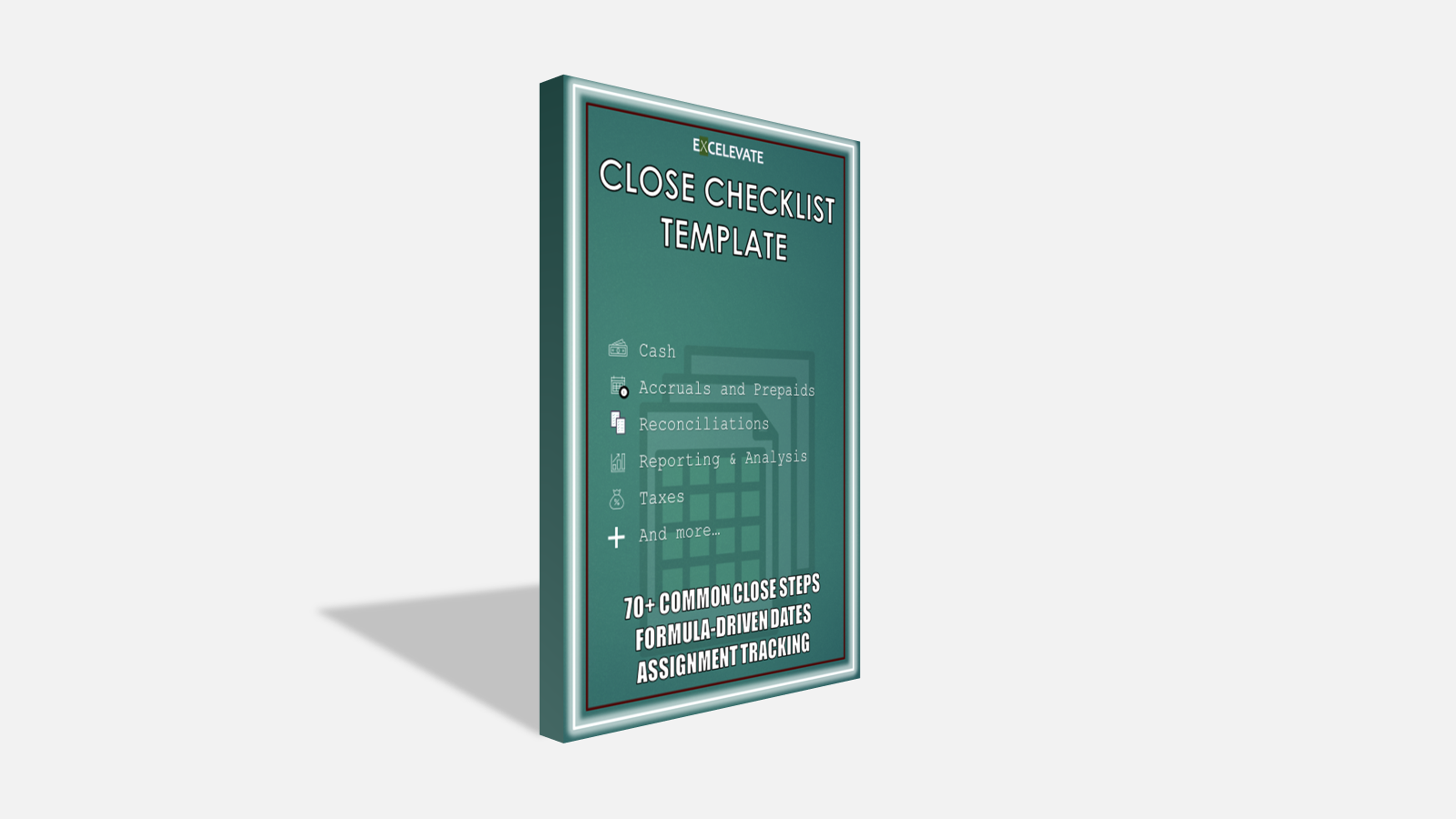 Accounting Close Checklist Excel Template - Excelevate.co