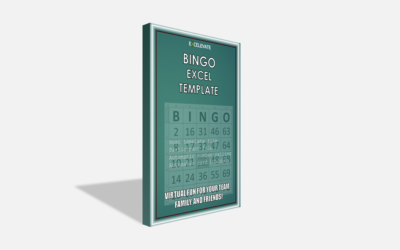 BINGO Excel Template – Host and Participant - Excelevate.co