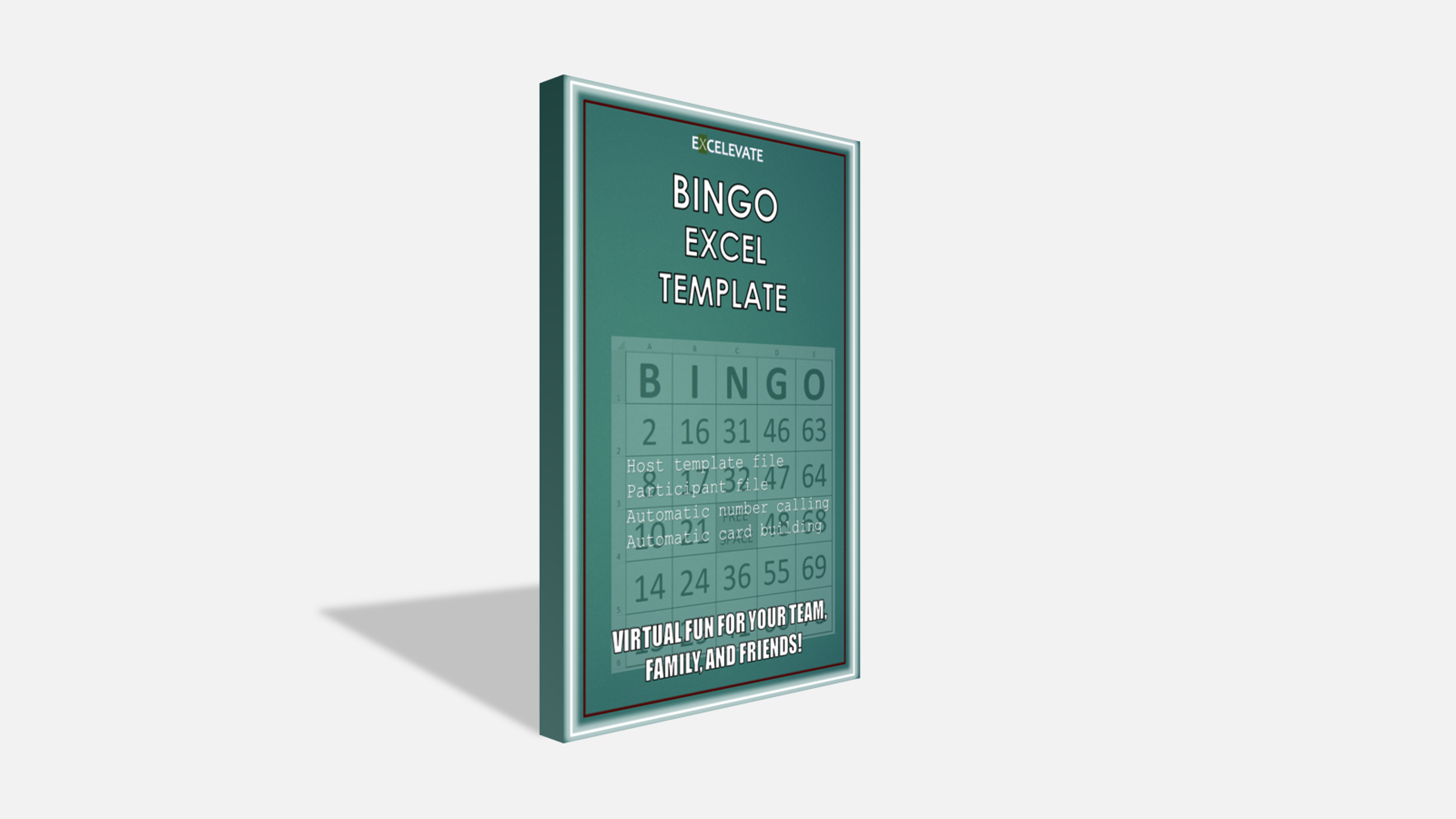 BINGO Excel Template – Host and Participant - Excelevate.co