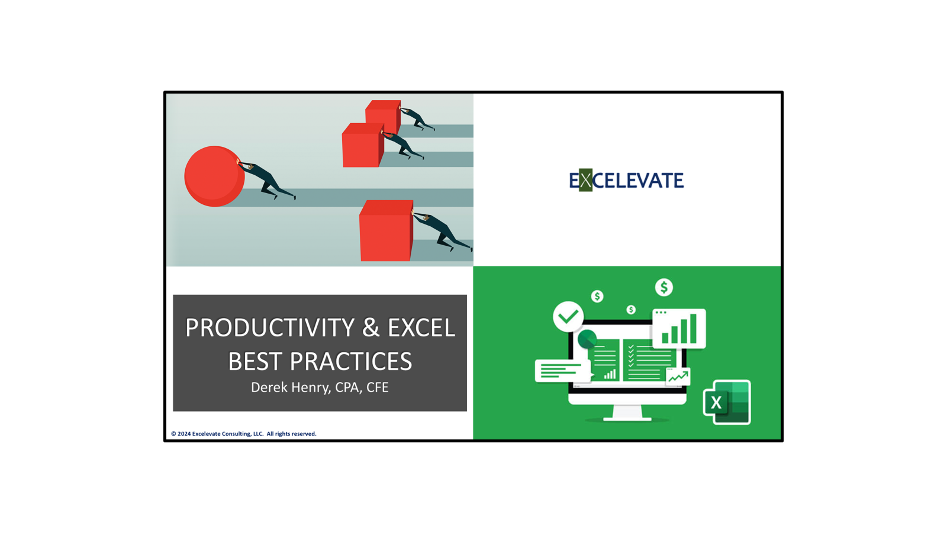 Productivity and Excel Checklists - Excelevate.co