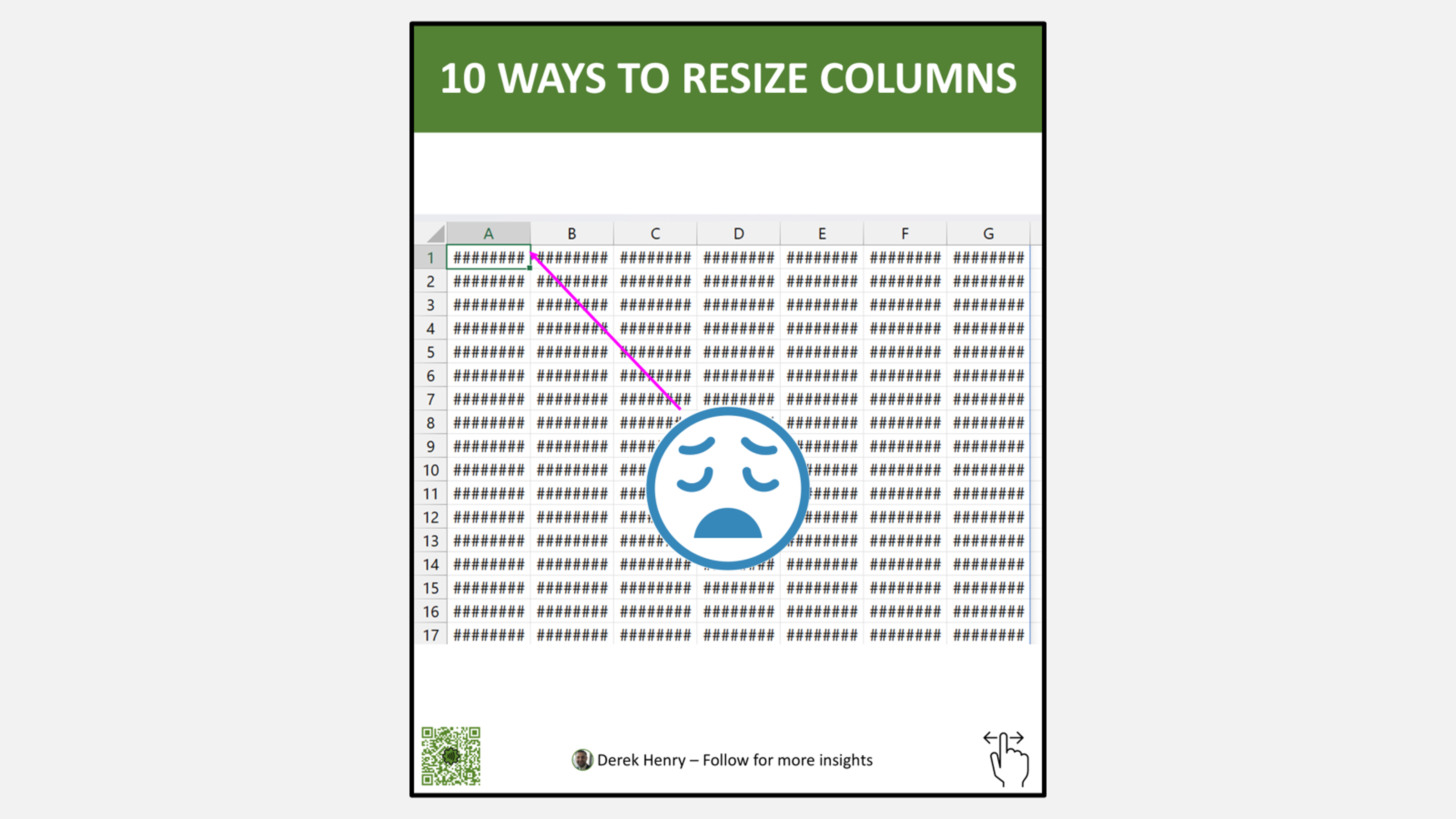 Ten Ways to Resize Excel Columns - Excelevate.co