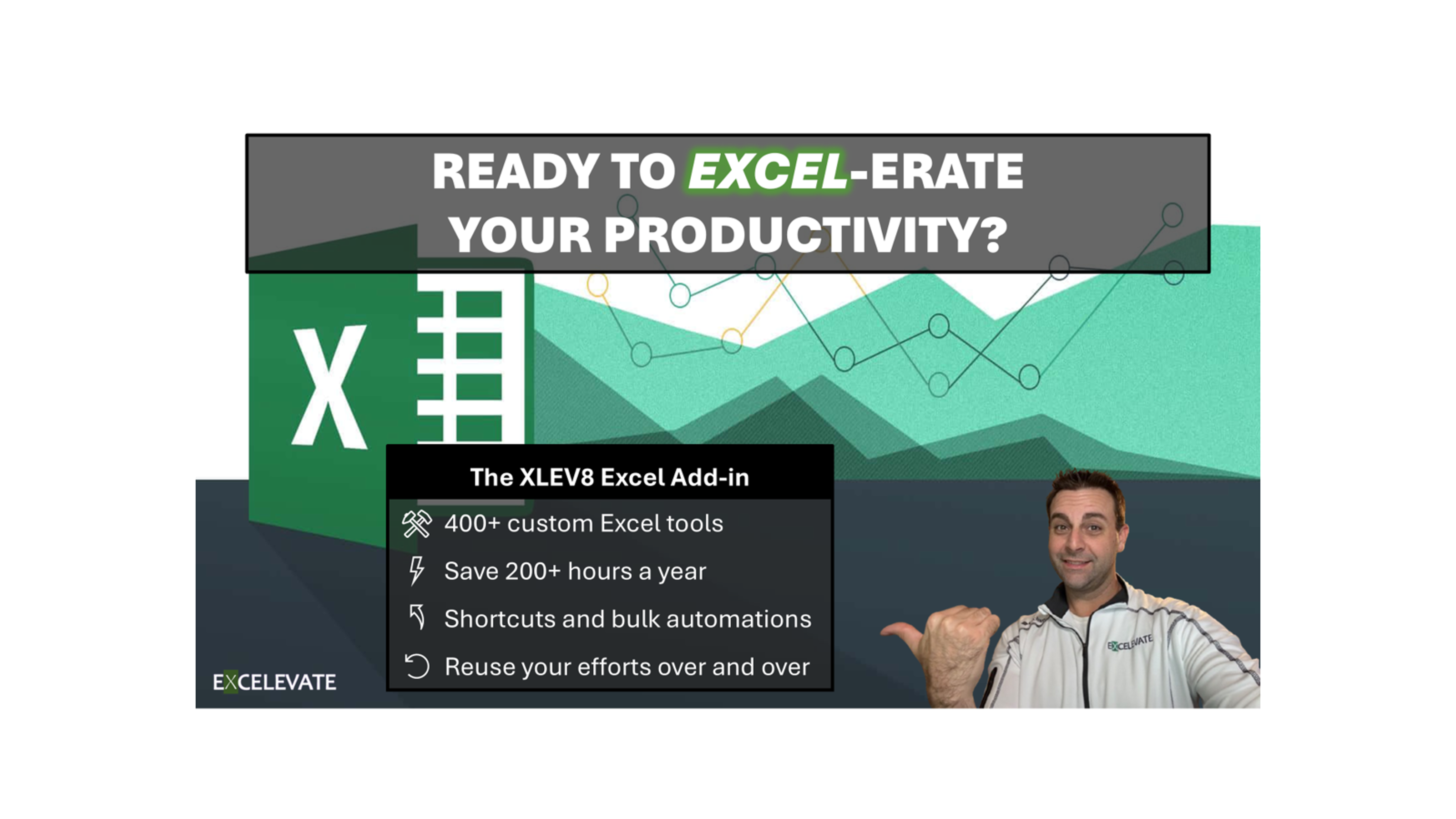 XLEV8 Excel Add-in Demo - Excelevate.co